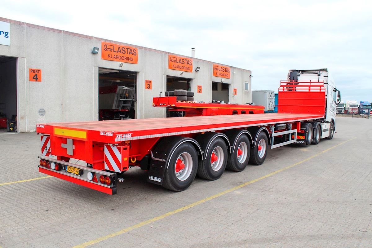 PK Transport A/S kan køre hjem til Randers med en ny Kel-Berg 4 akslet ...