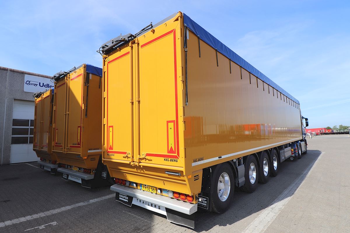 3 super flotte Knapen 4 akslet Walking Floor trailere til Vognmand ...
